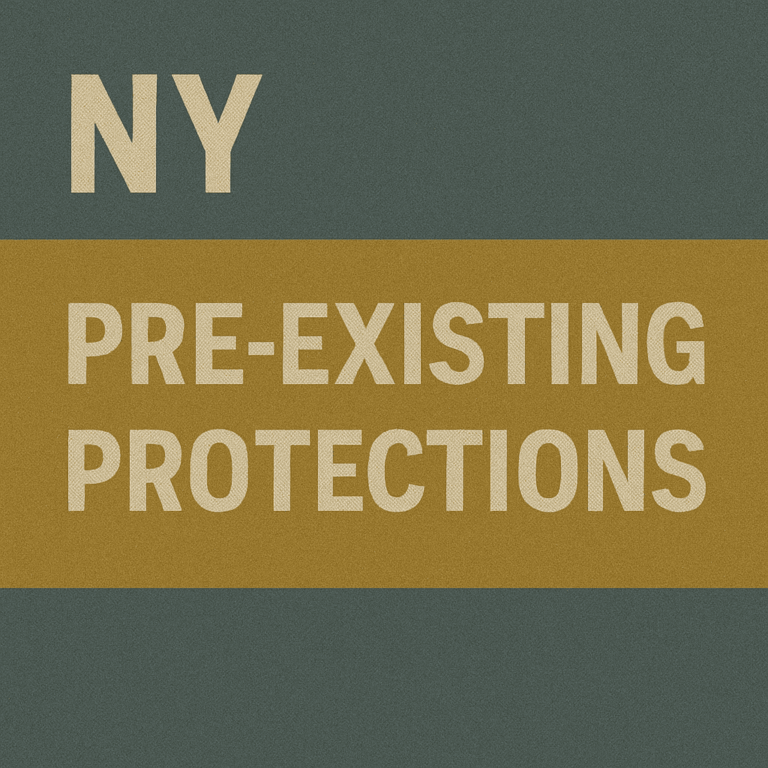 Pre-Existing Conditions in NY, Rights, Protections & Coverage